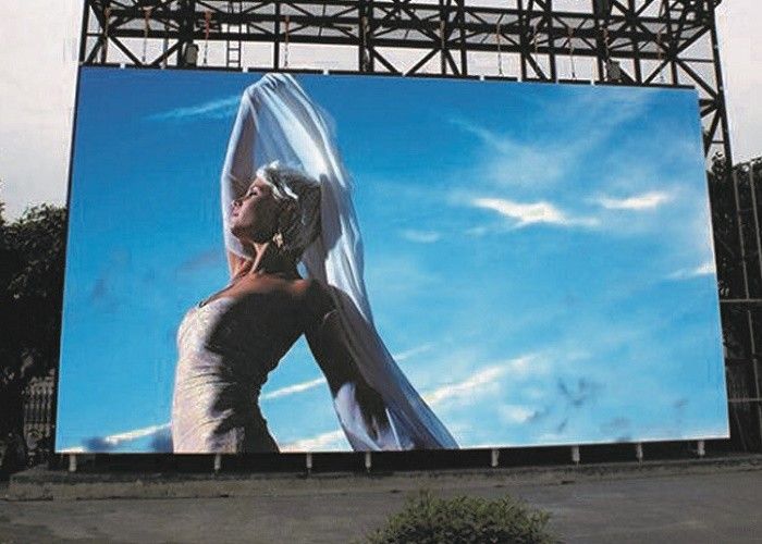 Large Hd Advertising Led Display Full Color Outdoor P6mm Billboard