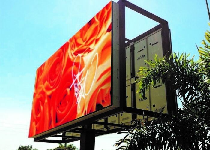 P10 Outdoor Full Color Smd Led Display Digital Billboards With Steel ...