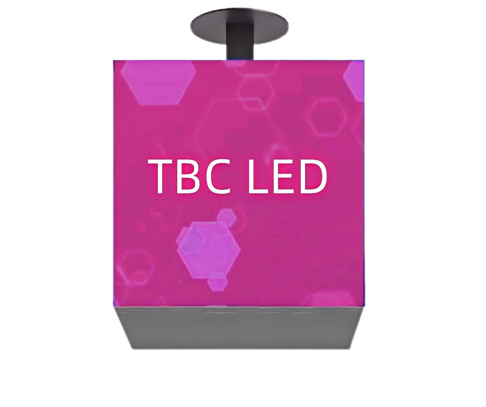 Customized P3.91 High Contrast Ratio LED Cube Display for Outdoor ...