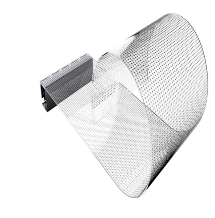 High-Transparency Ultra-Thin LED Film Display P8 3000 Nits 1000mm x ...