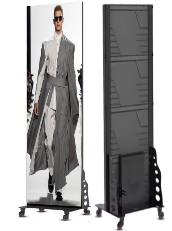 COB LED Poster Display with 16-bit Processing & Front Service