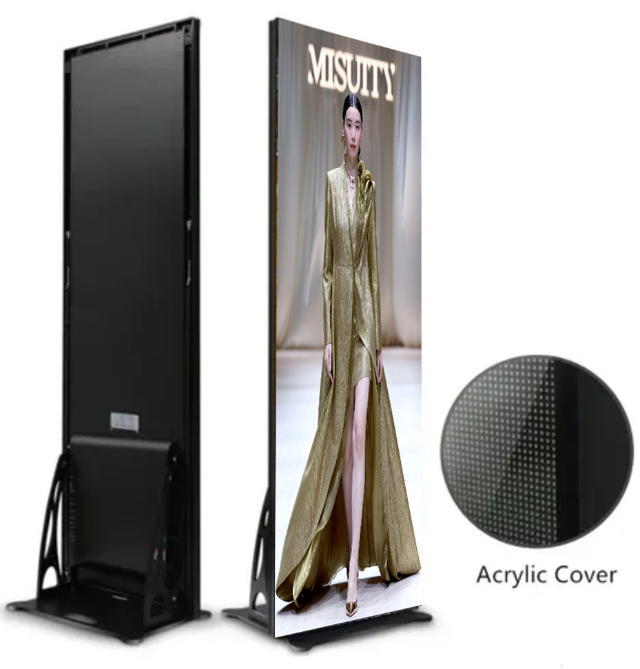P2.5mm Digital LED Poster Display For Retail Visual Merchandising With ...