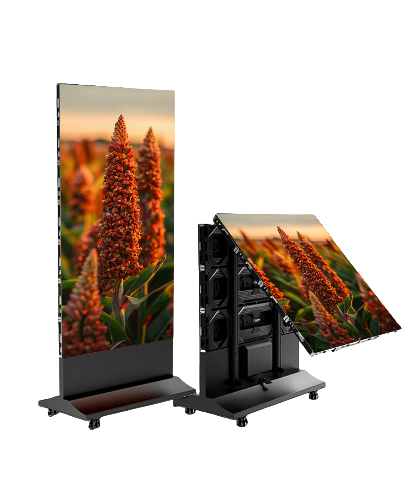 P1.25mm Foldable LED Poster with High Contrast and Long Life