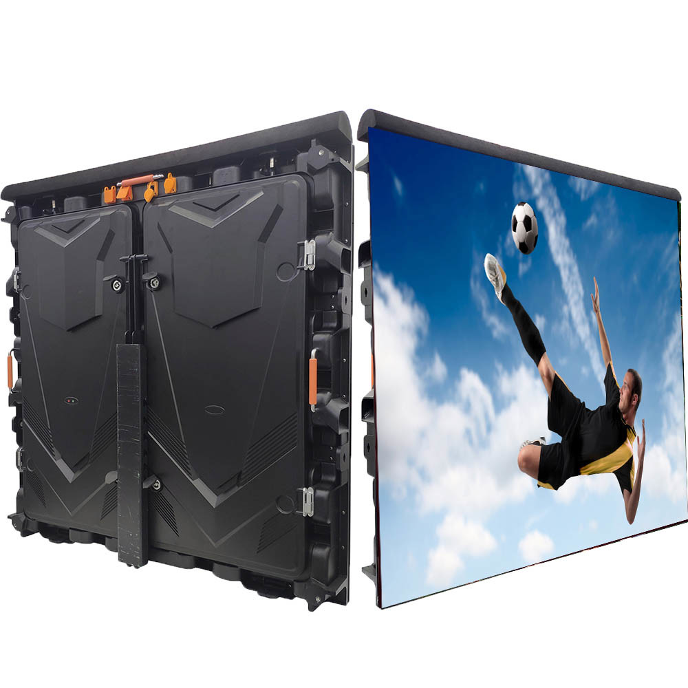 Football P10mm Stadium Perimeter LED Display 6000nits High Brightness