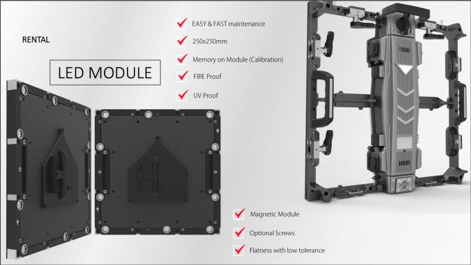 Outdoor 4k Hd Led Display Pixel 2.6mm For Rental Stage Background