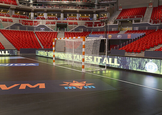 Ip65 Waterproof Perimeter Advertising Boards 12mm Pixel For Basketball ...